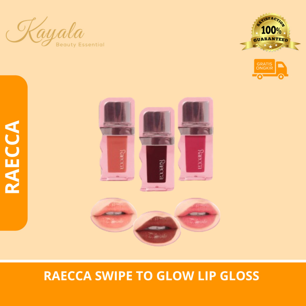 Jual RAECCA SWIPE TO GLOW LIP GLOSS 2.8 GR | Shopee Indonesia