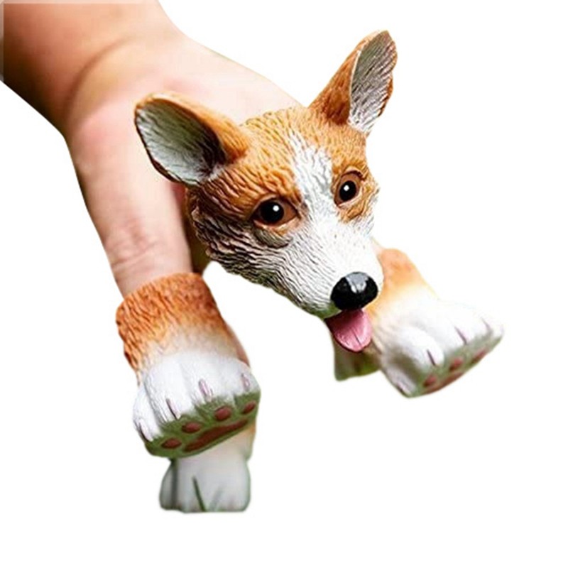 Jual Squirrel Finger Puppet Set, Animals Puppet Show Theater Props ...