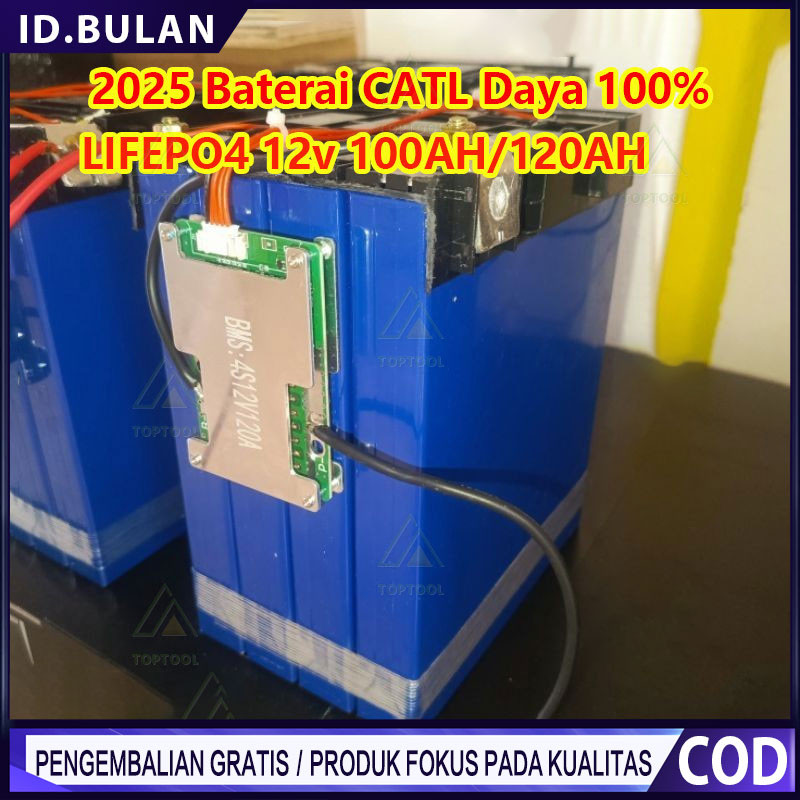 Jual 12000+Cycle 12V Lifepo4 Baterai CATL/BYD 100AH/120AH/200AH UPS BMS ...