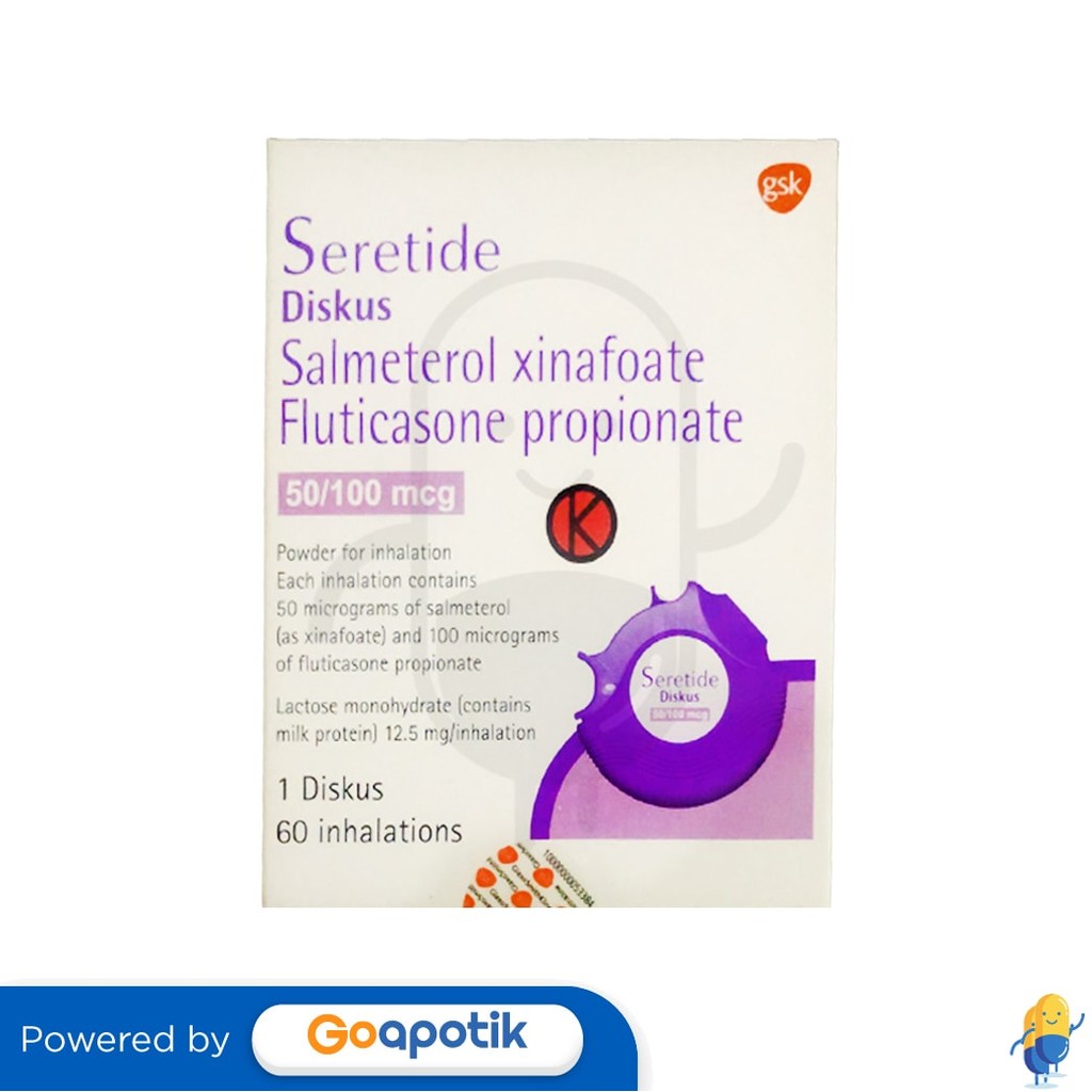 Jual Seretide Diskus 50/100 Mcg Box | Shopee Indonesia