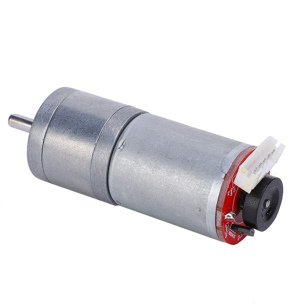 Jual Gear Motor High Torque Motor DC 25GA370 GA25-370 12V 1250RPM w/ Encoder | Shopee Indonesia