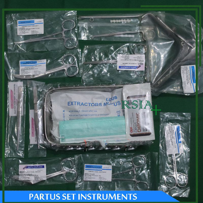 Jual Partus Set Lengkap Alat Kebidanan Midwifery Kit Bidan Kit RSIA ...