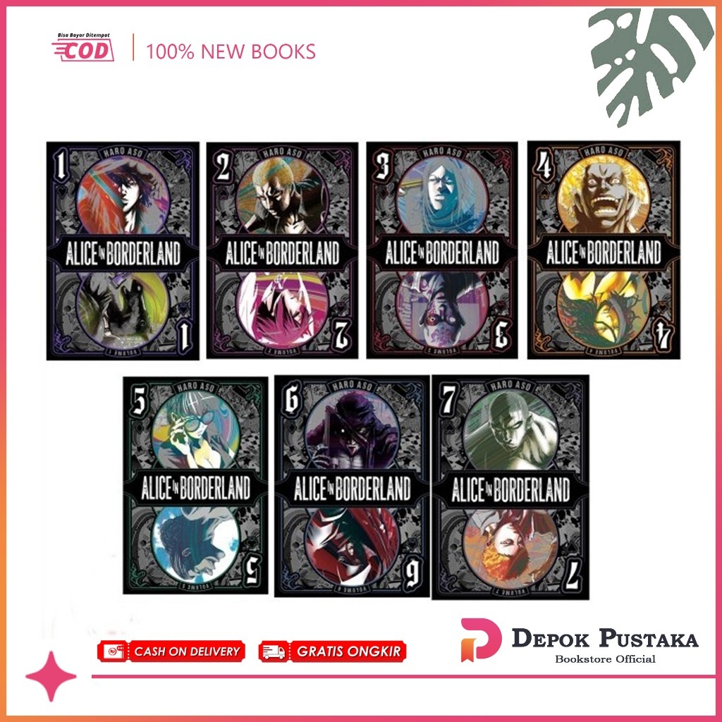 Jual Alice in Borderland manga, by Haro Aso (English) | Shopee Indonesia