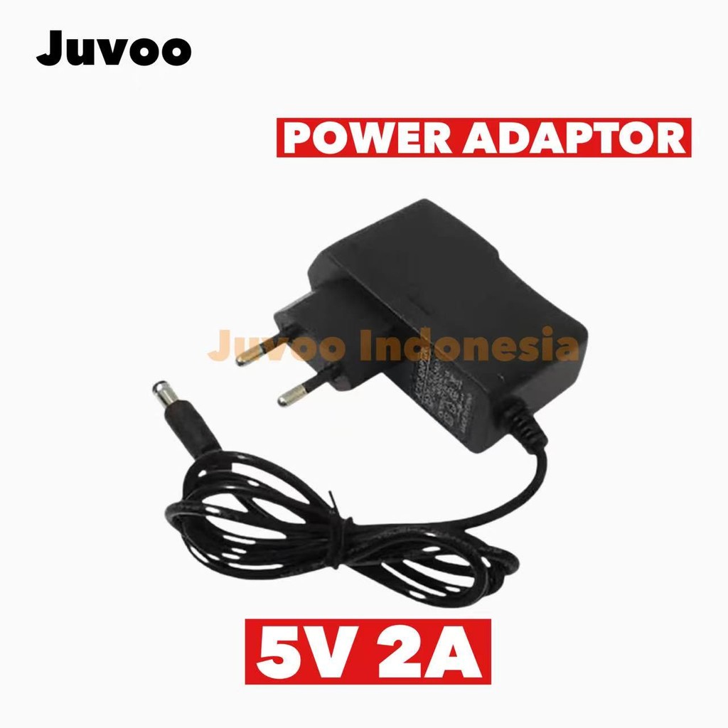 Jual Juvoo Adaptor 5V 2A Power Adaptor LED CCTV Modem Router 5V2A ...