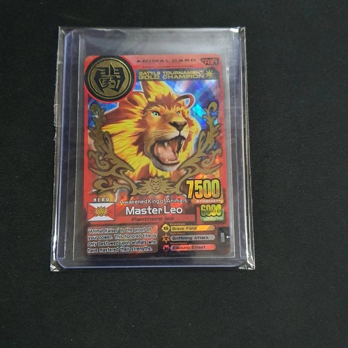 Jual Animal Kaiser Master Leo (Battle Tournament Gold Champion ...