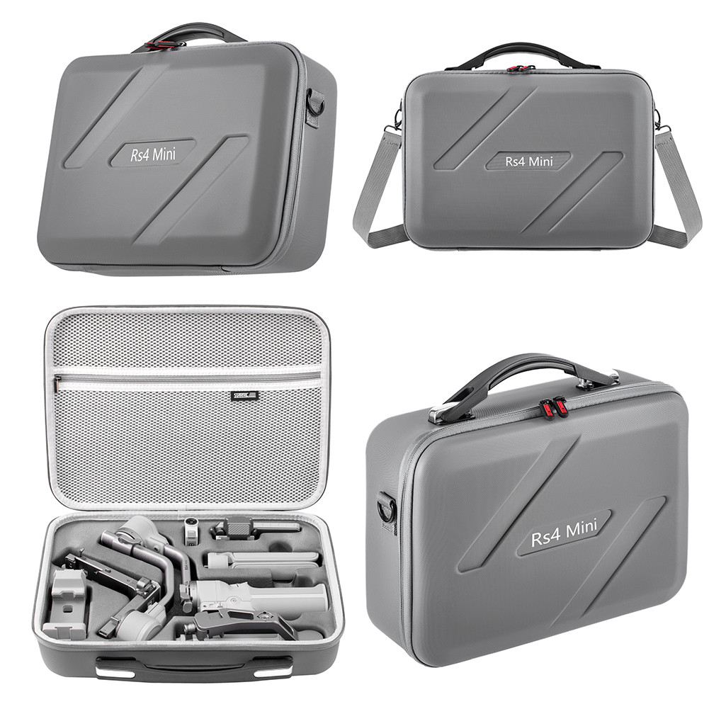 Jual For DJI RS4 Mini Carrying Case PU Portable Storage Bag Anti-Scrat ...