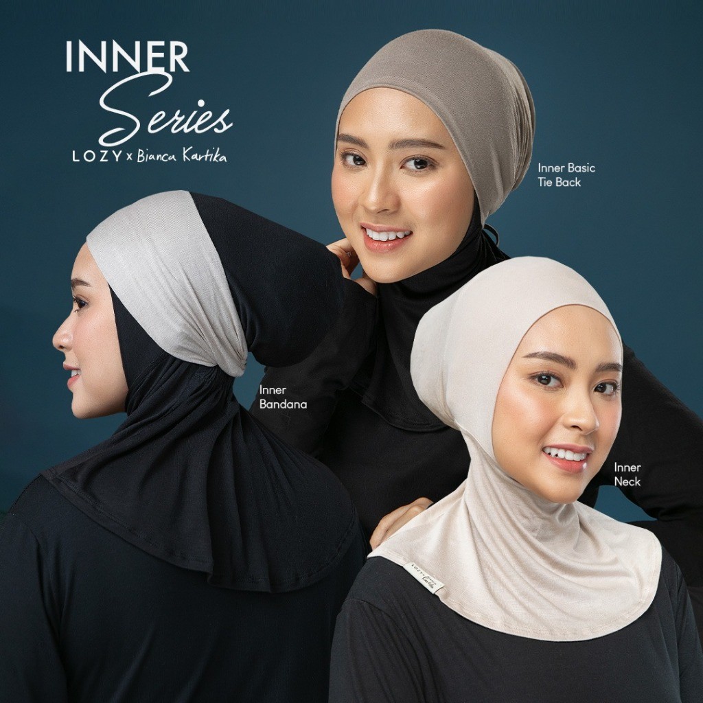 Jual saleLozy Hijab - Inner Hijab Series Lozy x Bianca (Inner Bandana, Inner Tali Belakang ...