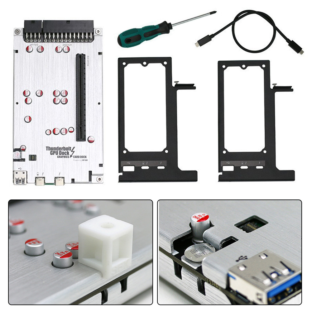 Jual Thunderbolt Compatible External GPU Dock for Laptop with USB3 ...