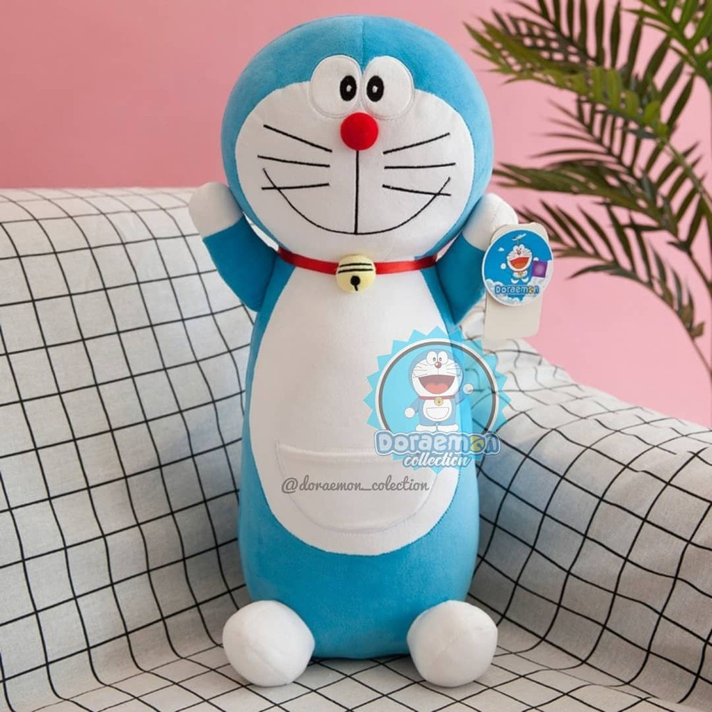 Jual Boneka Guling Karakter Doraemon 50cm Hadiah Ulang Tahun Anak Lucu ...