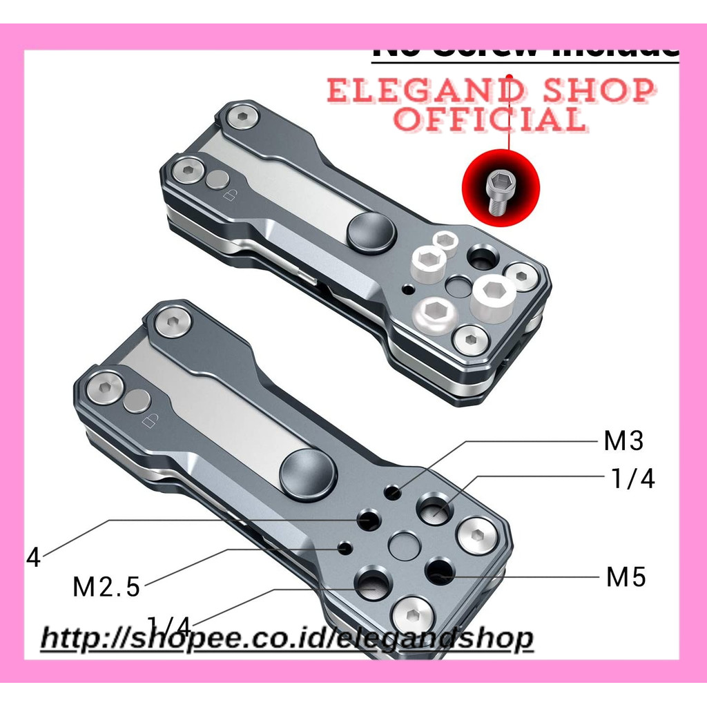 Jual SmallRig Folding Screwdriver Kit Wrench Set Portable Hand Tool Set ...