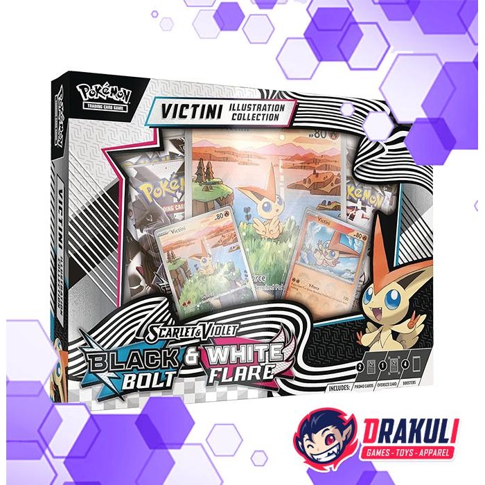 Jual TCG Pokemon SV10.5 Scarlet & Violet Black Bolt & White Flare Victini Illustration ...
