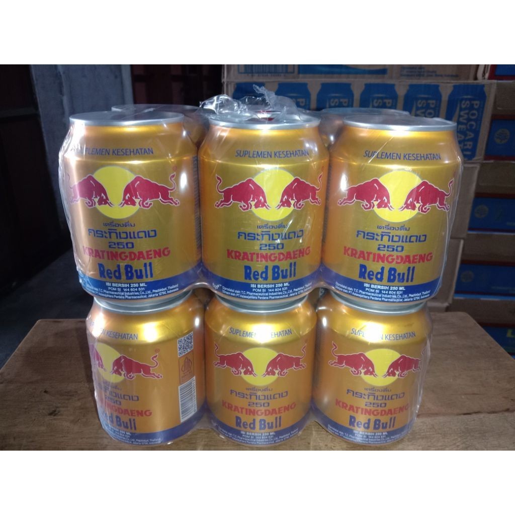 Jual Kratingdaeng Red bull kaleng 250ml | Shopee Indonesia