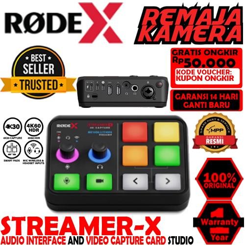 Jual MICROPHONE RODE X STREAMER X / RODE X STREAMER X AUDIO INTERFACE ...