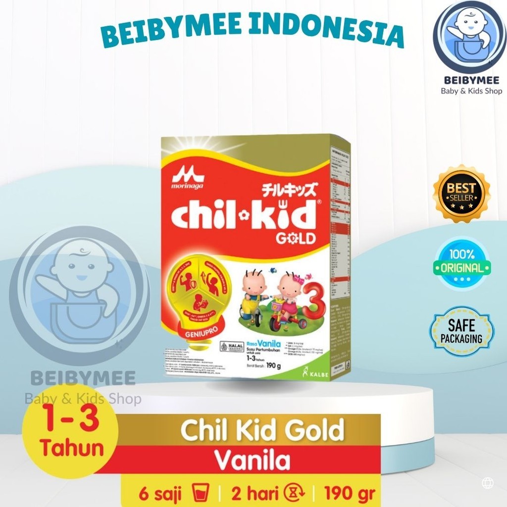 Jual Beibymee Morinaga Chil Kid Gold Vanila 190g Susu Formula ...