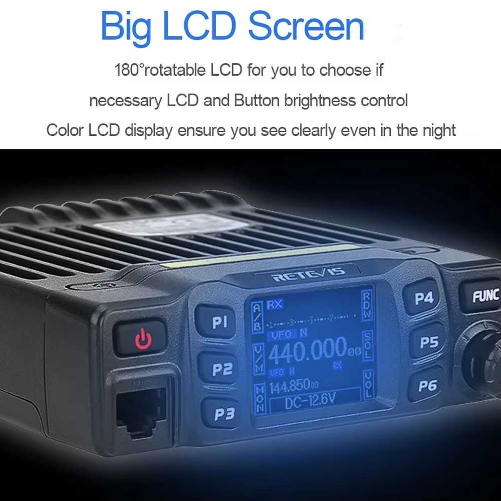 Jual JKMLLCM RETEVIS Radio Rig Dual Band UHF F 200 Channel Digital ...