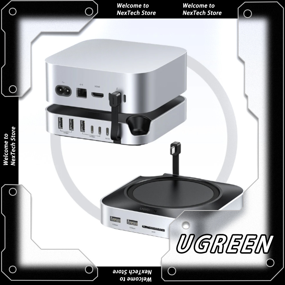 Jual UGREEN USB HUB Docking Station SSD 8TB Max 10Gbps USB-A&C Ports SD ...