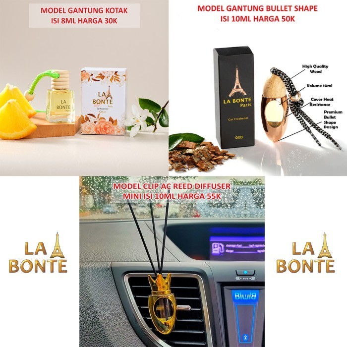 Jual PROMO!!~ [Interior Mobil] LaBonte Parfum Pengharum Mobil Gantung ...