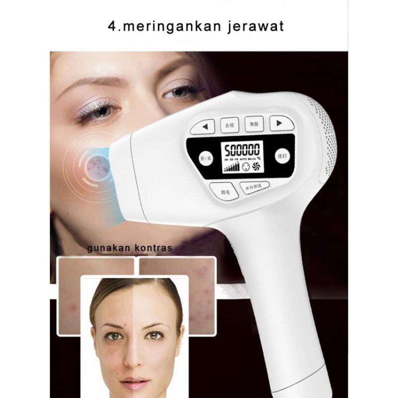 Jual 5in1 ipl laser hair removal rejuve acne epilator depilator laser ...