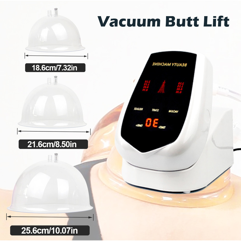 Jual PREORDER Vacuum Butt Lift Machine Big Size Cups Suction Lifting Therapy Buttocks Pumping ...
