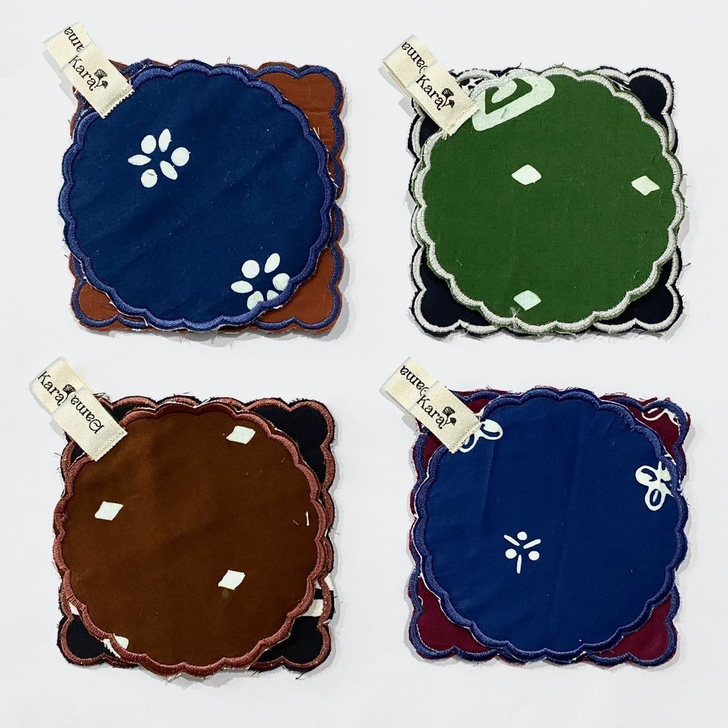 Jual Dama Kara Coaster Batik Set | Shopee Indonesia