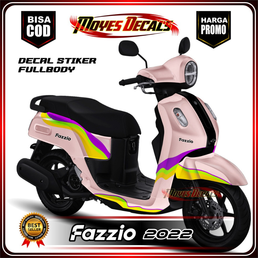 Jual Decal Fullbody Fazzio 2022 - Decal Stiker Fullbody Yamaha Fazzio ...