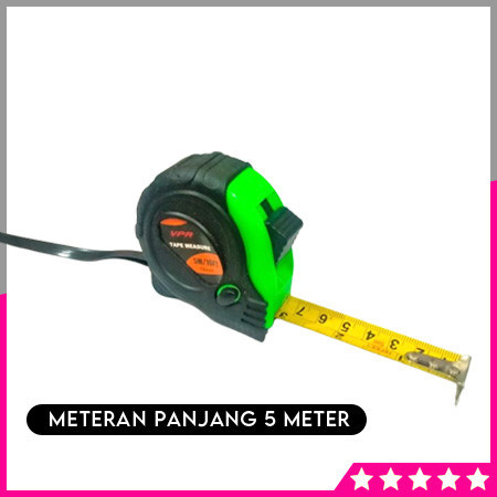Jual Meteran Tukang Kayu Bangunan 5 Meter M | Shopee Indonesia