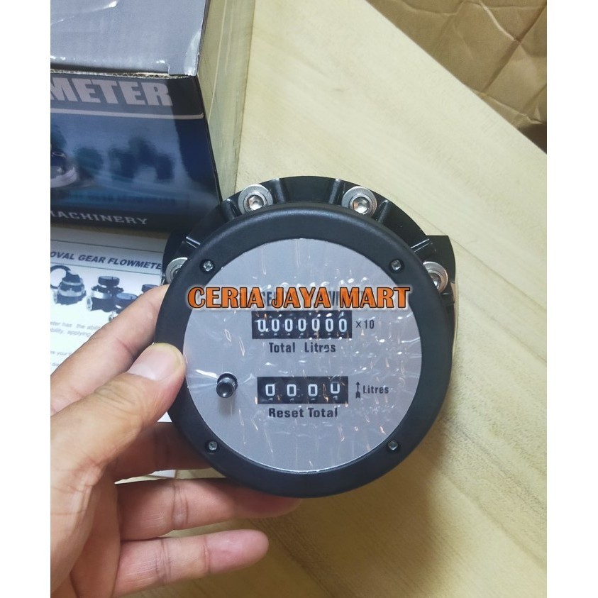 Jual OGM 2" inch Oval Gear Flow Meter OGM 50 meteran solar 2 inchi ...