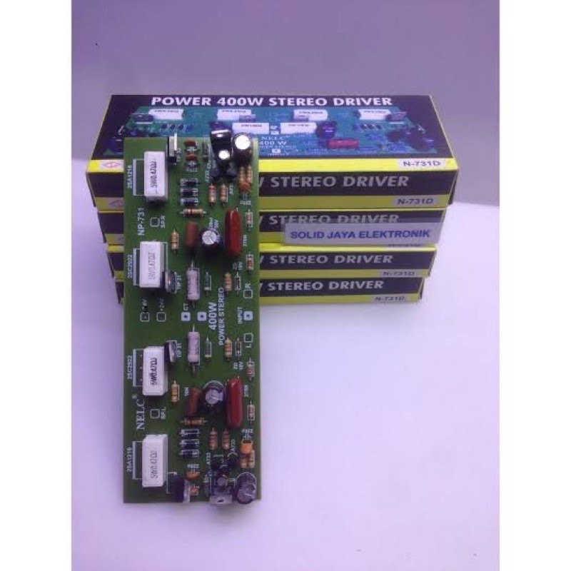 Jual Kit Power Amplifier 400 Watt Mono NELC N - 731D | Shopee Indonesia