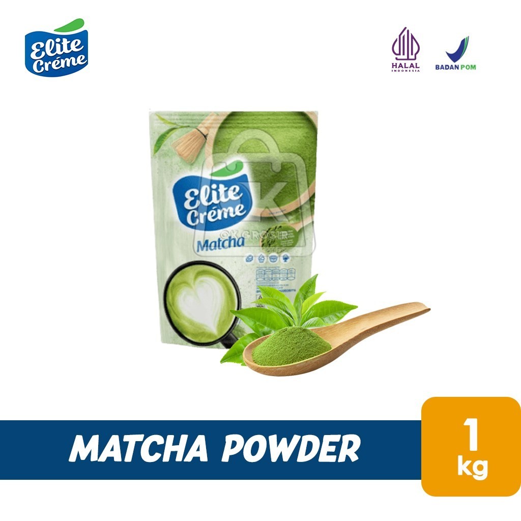 Jual Matcha Powder ELITE CREME Bubuk Minuman Rasa Matcha Jepang (Pouch ...