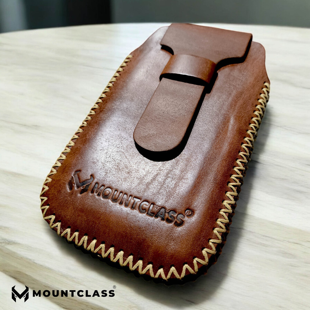 Jual Dompet Sarung Hp Pinggang Kulit Asli Merk Mountclass Leather ...