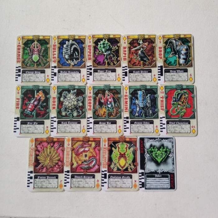 Jual kamen rider blade card custom seri garren | Shopee Indonesia