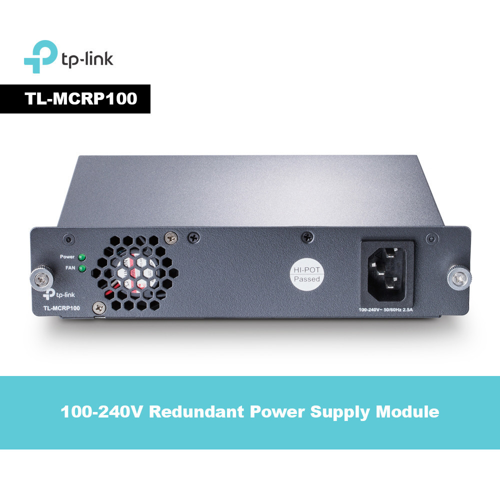 Jual TP-Link TL-MCRP100 100-240V Redundant Power Supply Module | Shopee ...