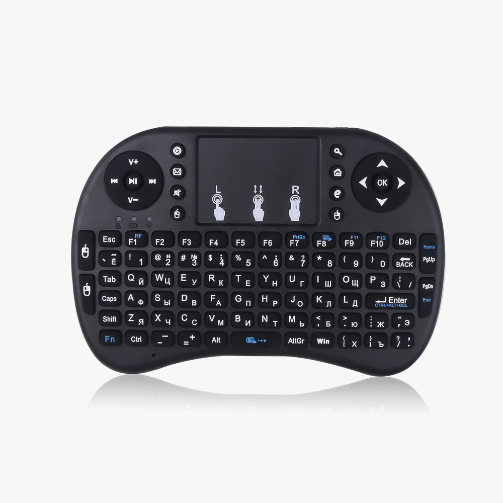 Jual Handheld i8 Mini Wireless Battery Keyboard 2.4GHz English Language ...