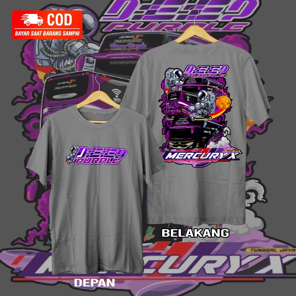 Jual ( FREE STIKER ) KAOS BUSMANIA TUNGGAL JAYA DEEP PURPLE AGS EDITION ...