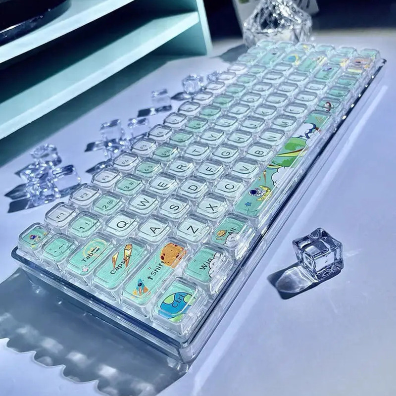 Jual Keyboard Keycap XDA Backlit Keycap Set 84 Keys ABS Keycap ...