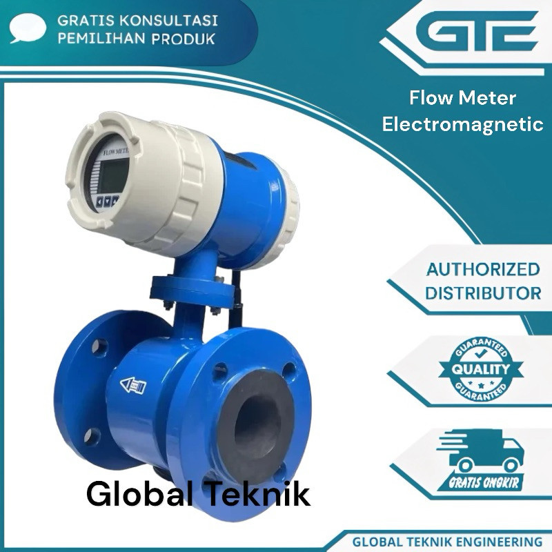 Jual Flow Meter Electromagnetic flowmeter 3 inch Flow meter ...