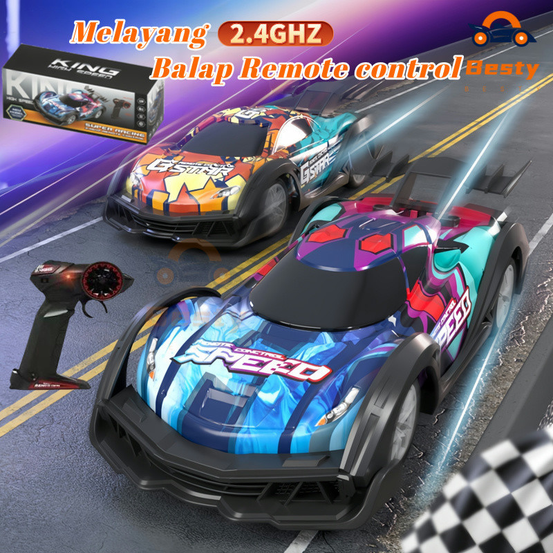 Jual Besty 2.4G Mobil Balap Remote Control 1:18 Kecepatan Tinggi Mobil ...