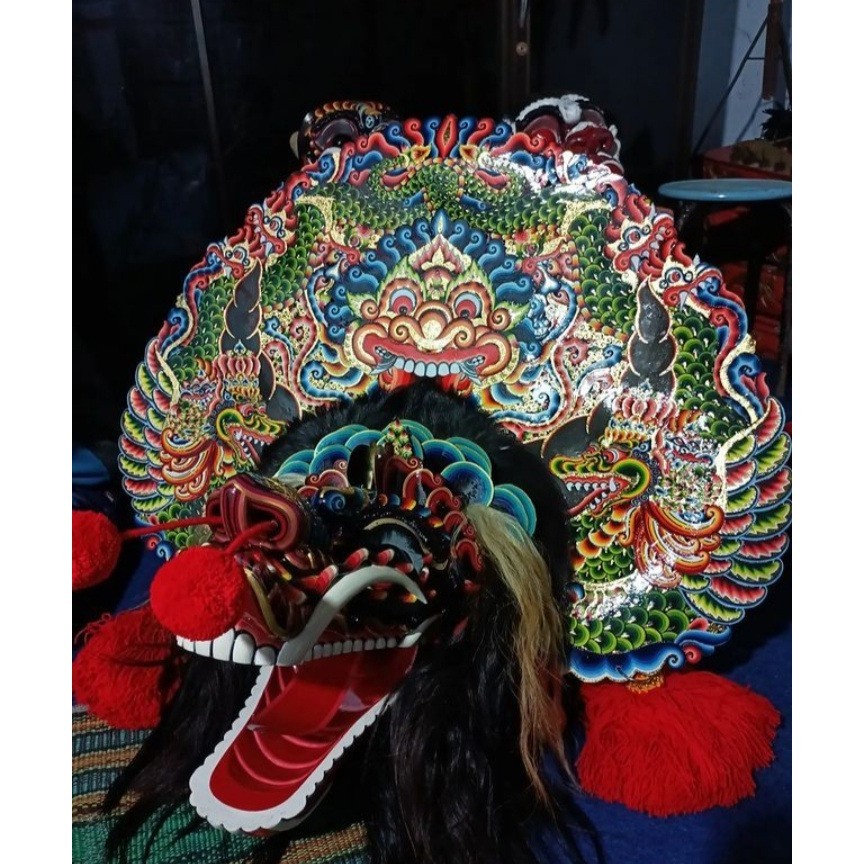 Jual Topeng Barogan Caploakn Anak | Barongan spon anak | Shopee Indonesia