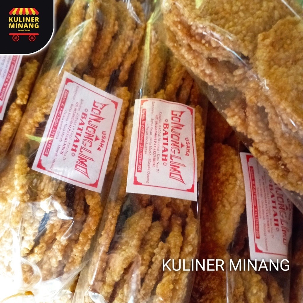 Jual Kuliner Minang Batiah Gonjong Limo (Extra Packing) Oleh-Oleh Asli ...