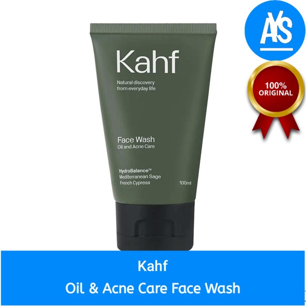 Jual KAHF- Oil & Acne Care Face Wash 100 ML I AYS STORE | Shopee Indonesia