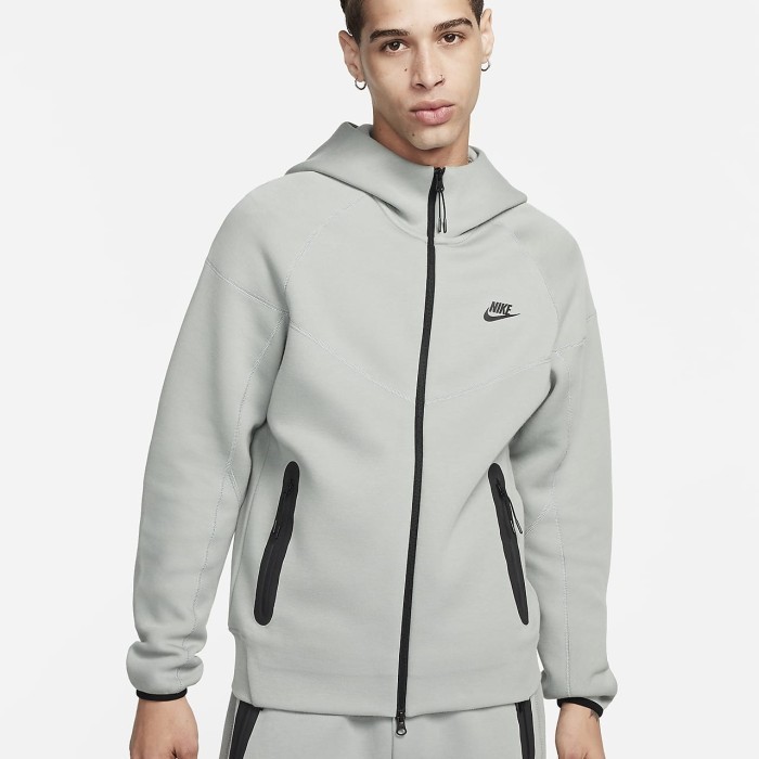 Jual FB7922 330 Mens Nike Tech Fleece Full Zip Windrunner Hoodie ...