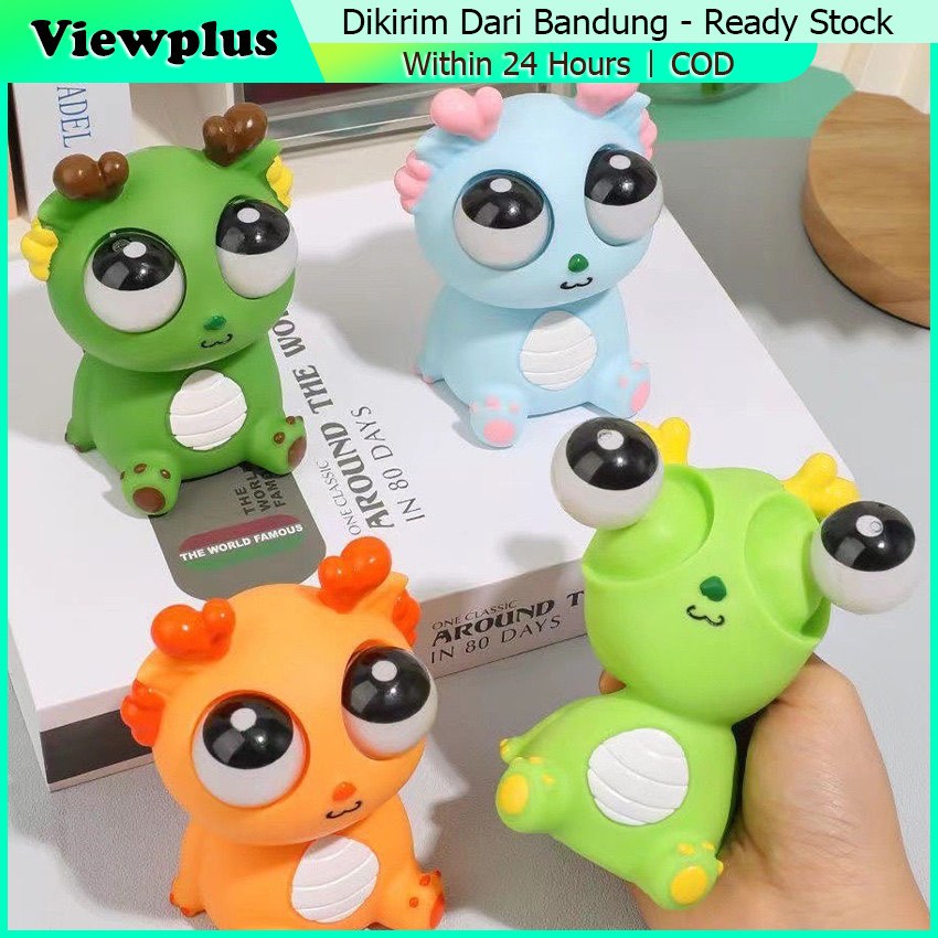 Jual 11CM Mainan Squishy Burst Eye Dragon Fidget Toy Pop It Penghilang ...