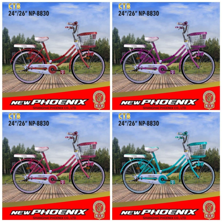 Jual sepeda mini 24 new phoenix 8830 | Shopee Indonesia