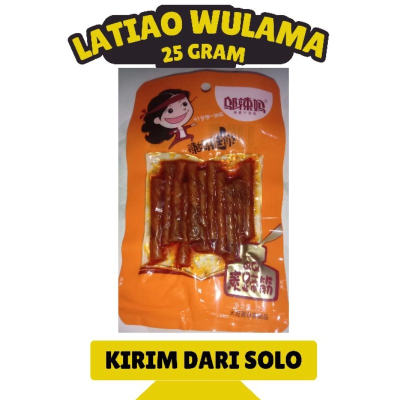Jual Latiao Mini 25 Gram Wulama Latio Halal Snack Viral | Shopee Indonesia