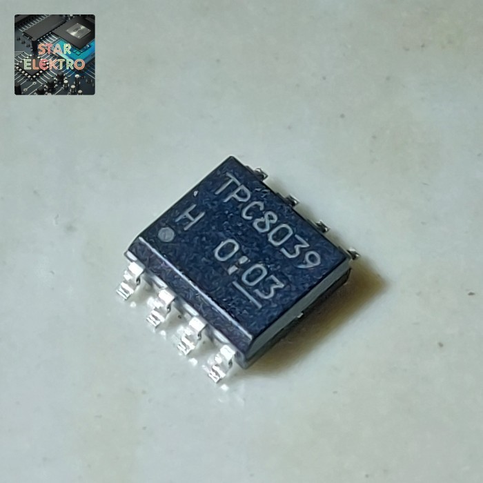 Jual TPC8039-H Sop-8 SMD TPC 8039 TPC8039 TE12LQ Toshiba IC DC ...