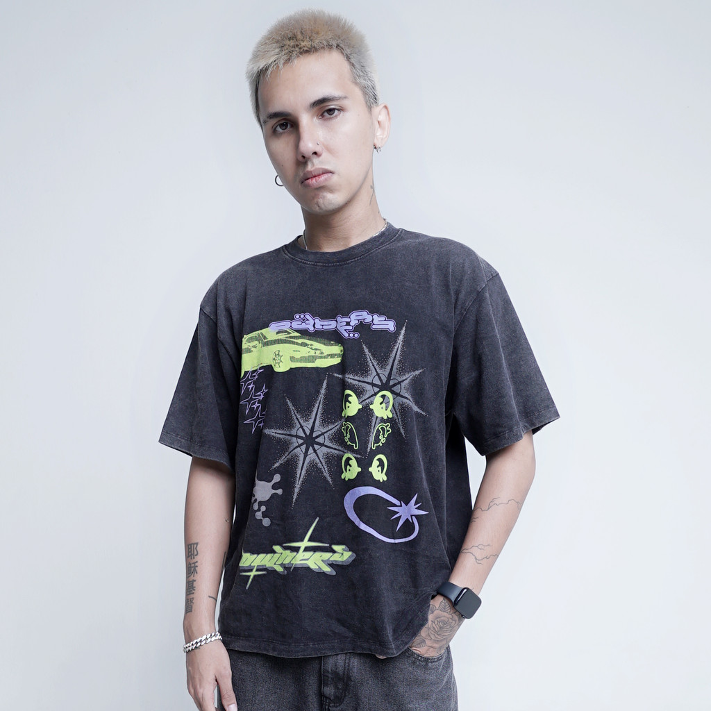 Jual Owners Tshirt Boxy - Skyline - Kaos Grafis Washed Pria Wanita ...