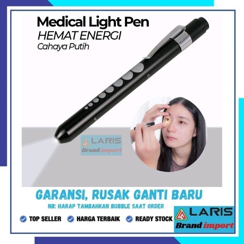 Jual TaffLED Medical Light Pen Senter LED Medis Cek Mata Flashlight ...