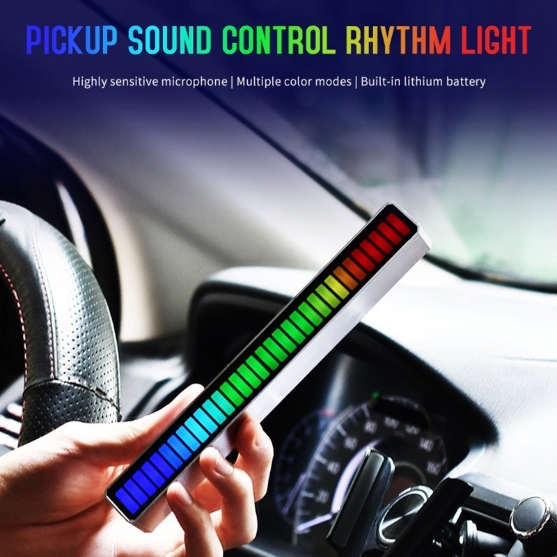 Jual Lampu RGB / RGB Rhythm Light / USB / Audio spectrum indicator bar ...