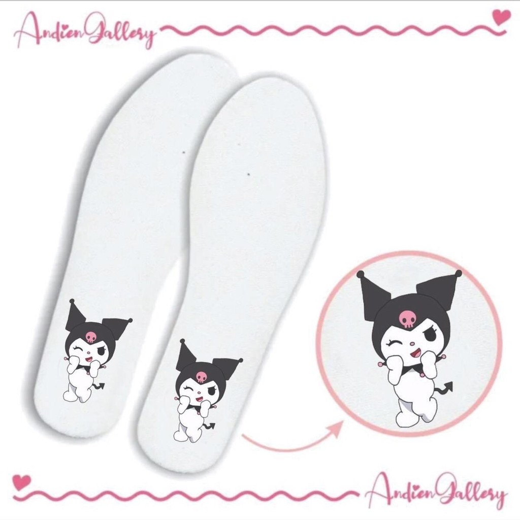 Jual Insole Karakter kuromii Anak Dewasa Laki laki Perempuan Lucu Imut ...