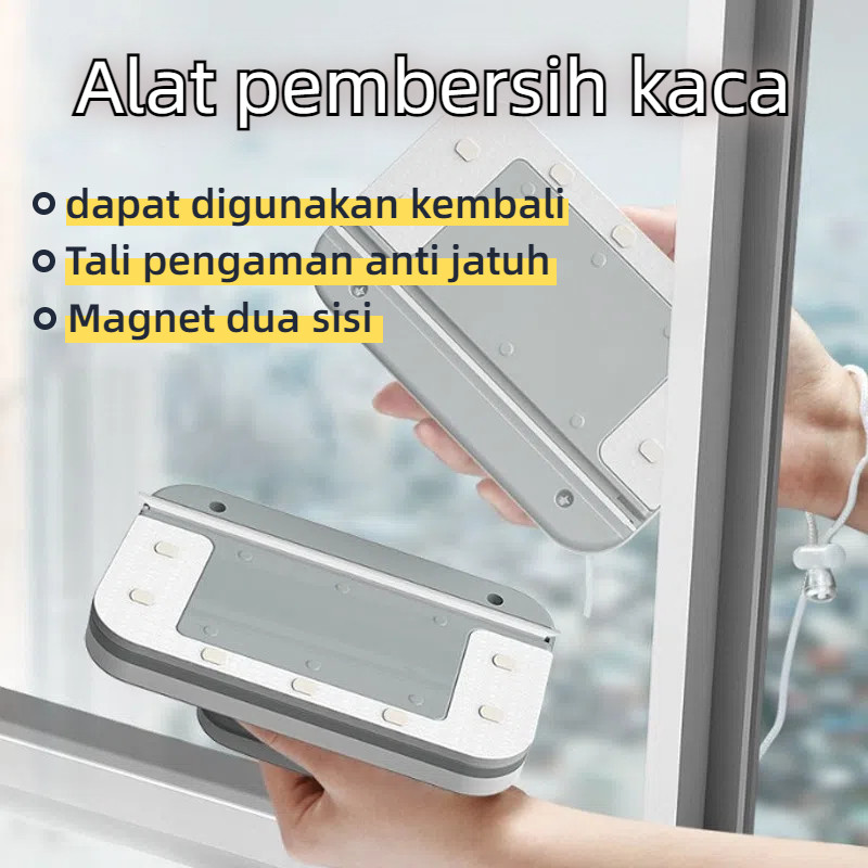Jual Pembersih Jendela Magnetik Alat Pembersih Kaca Jendela Magnet 2 ...